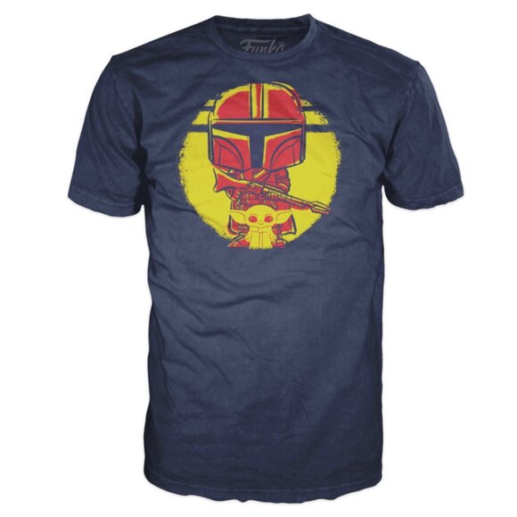 Funko | Shirts | Funko Boxed Tee The Mandalorian Cute Child Sun Baby ...
